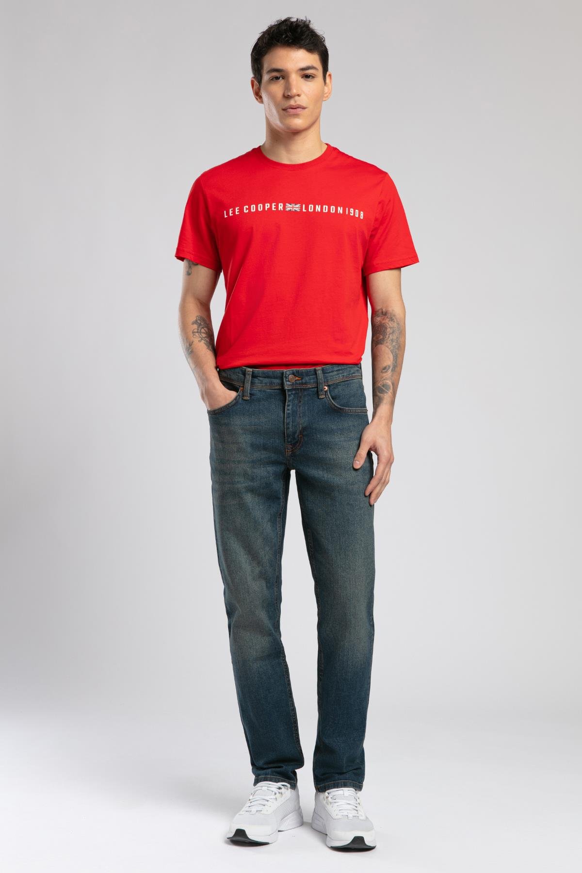 Jagger Men's Slim Straight Dark Jeans | Jinsebi.ge